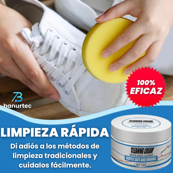Shoecleaner™ Crema limpiadora de calzado – Pa' luego es tarde