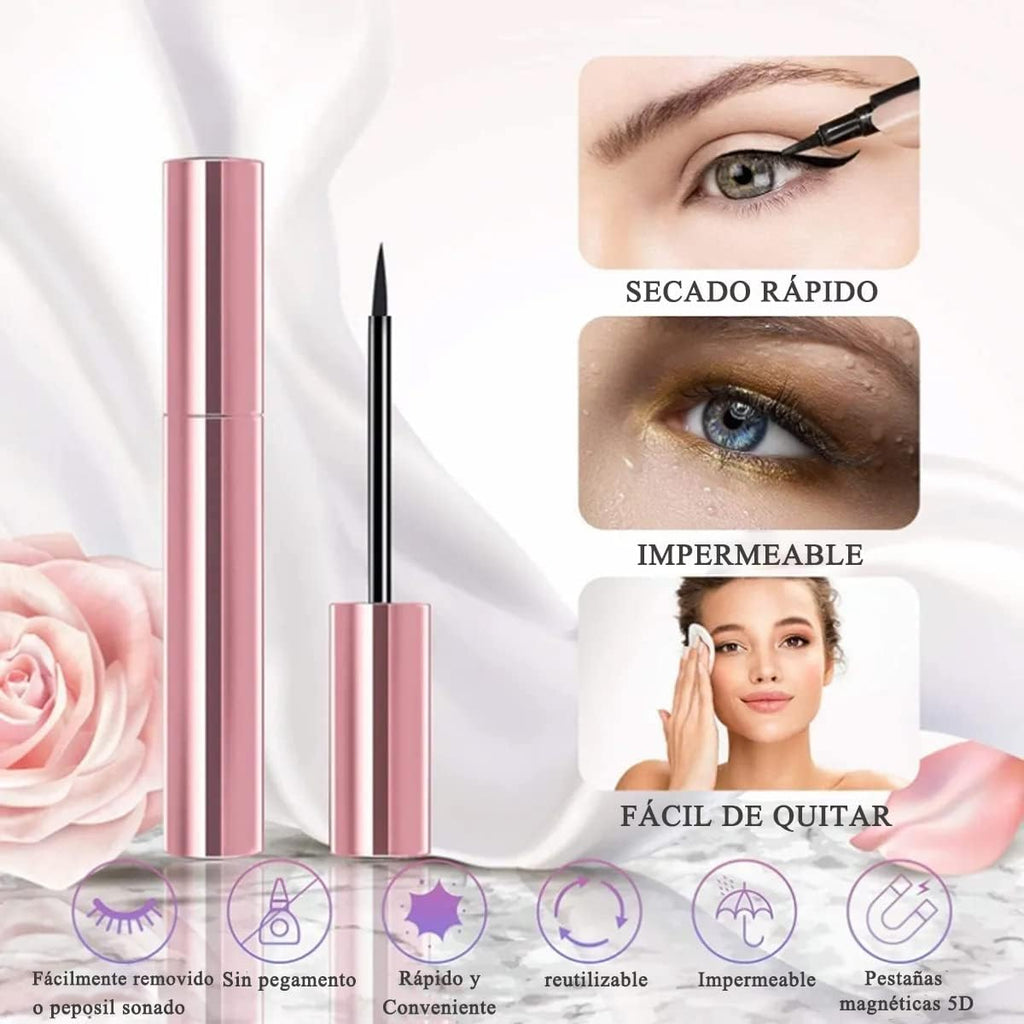 Bellash™ pestañas magnéticas (6 pestañas) – Pa' luego es tarde