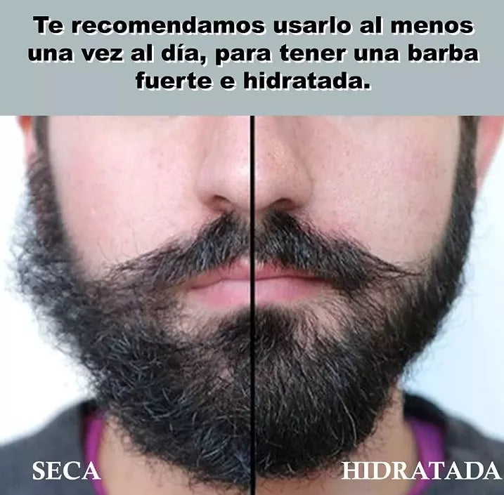 Mr. Beard™ Estimulador de barba y ceja||Formula libre de químicos – Pa ...