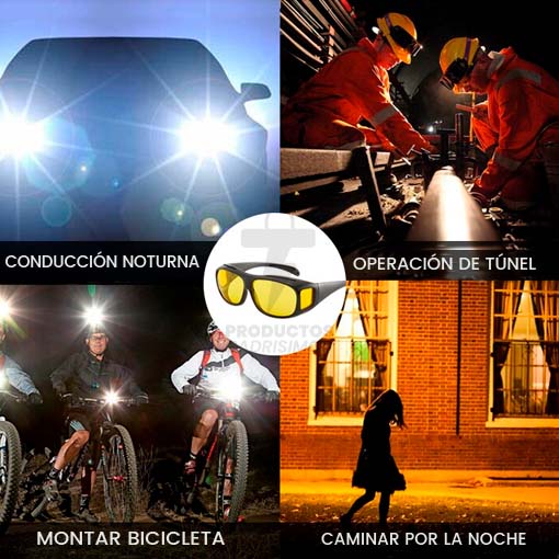 Gafas Pro® Visión nocturna (2X1) – Pa' luego es tarde